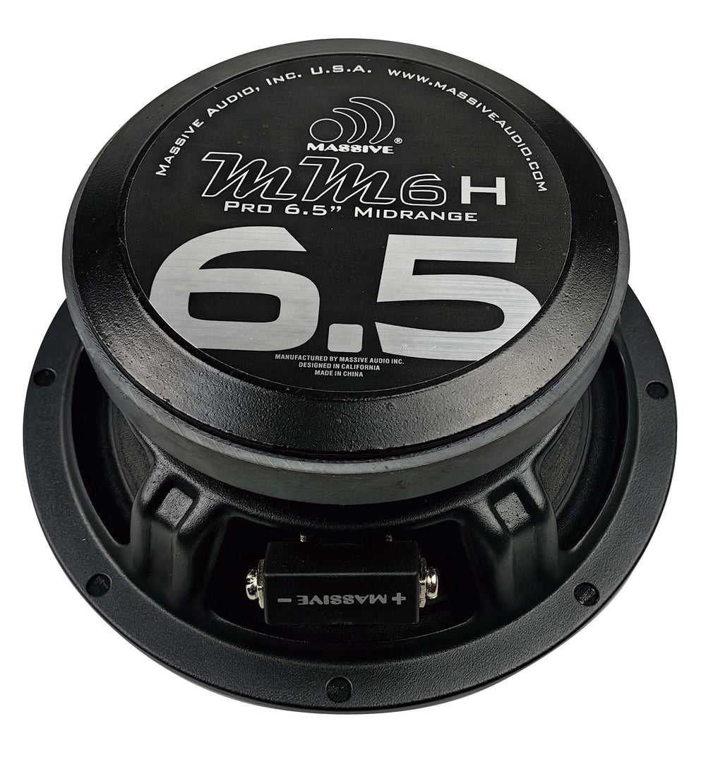 Massive Audio MM6H - 6.5" Mid-Range Speaker