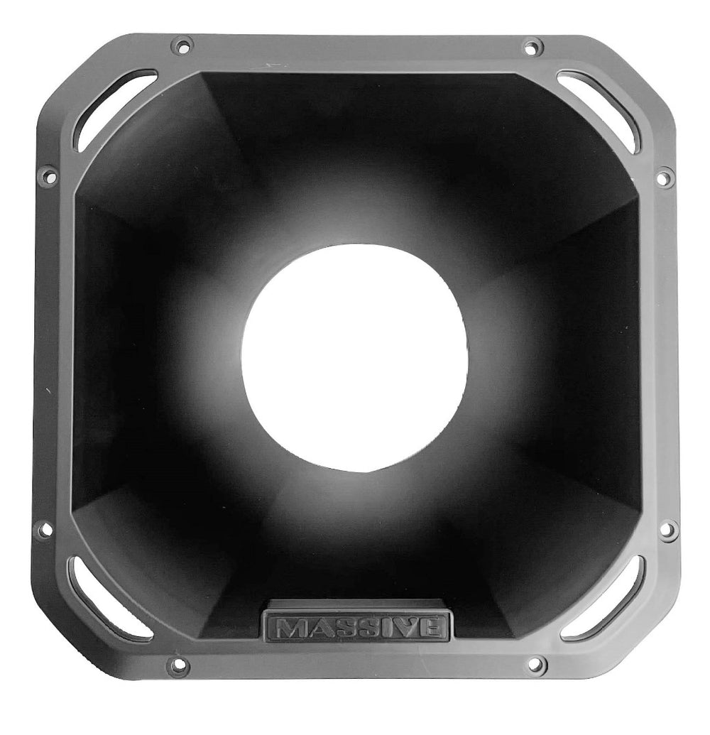 Massive Audio DF6B - 6.5" 90 x 90, ABS, Bolt-On, Flare Horn (For 6.5 ...
